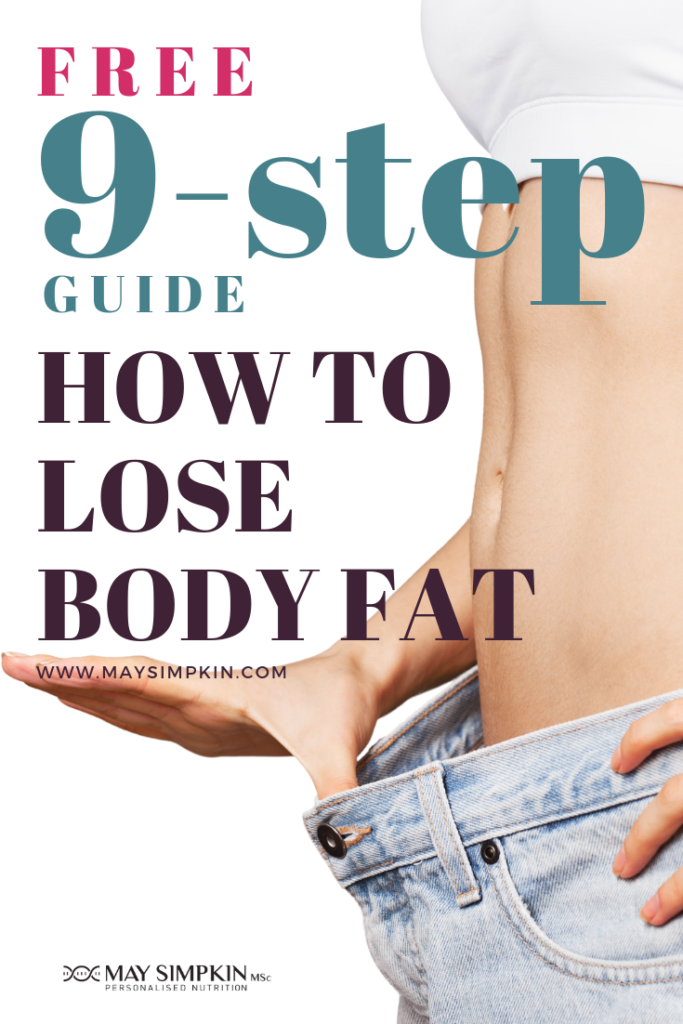 9-step guide how to lose body fat - May Simpkin