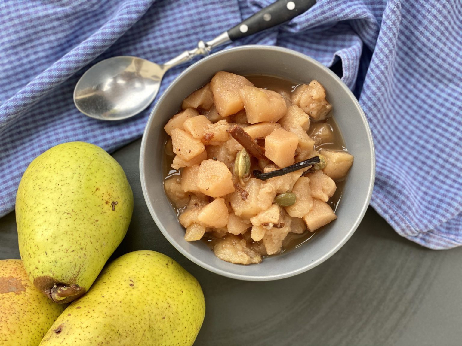 Spiced Pear Compote - May Simpkin