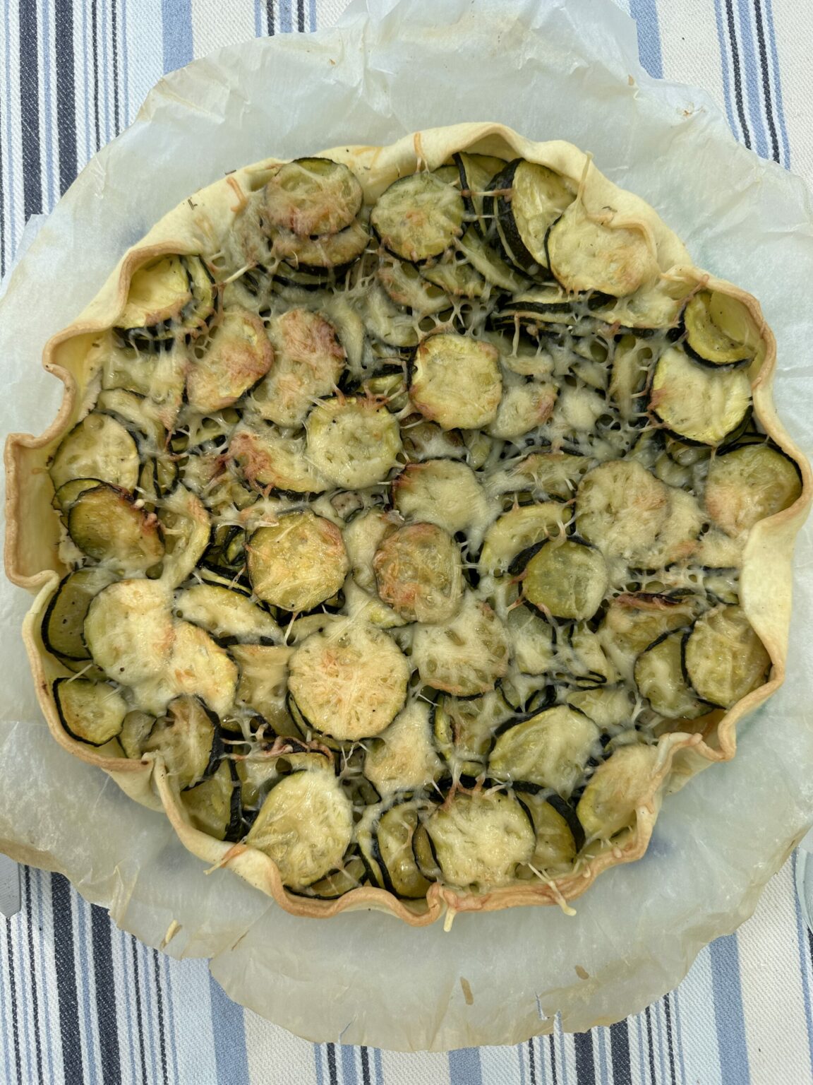 Quick and Easy Courgette Tart | May Simpkin | UK Nutritionist